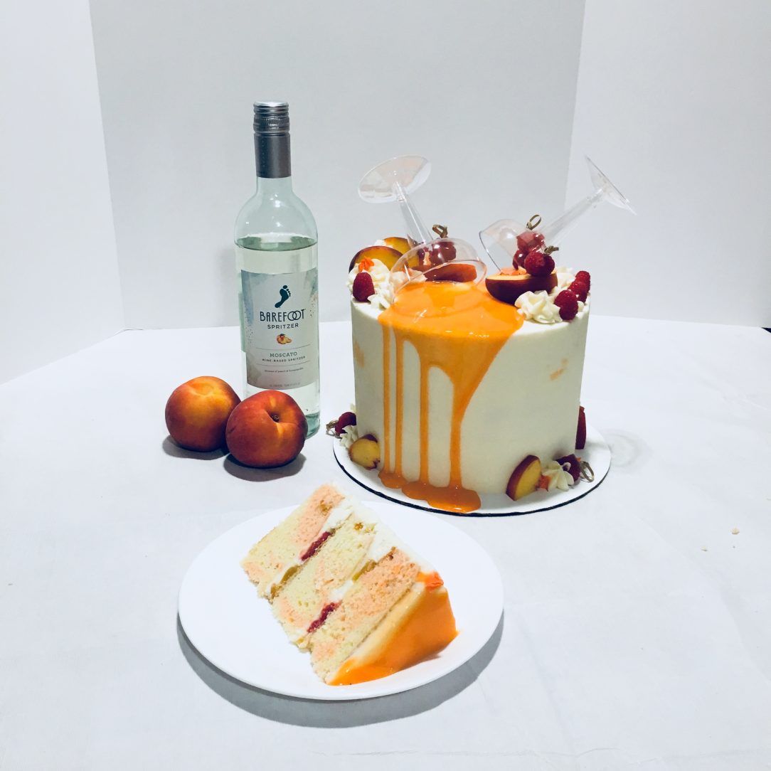 Peach Bellini Cake ~ Intensive Cake Unit