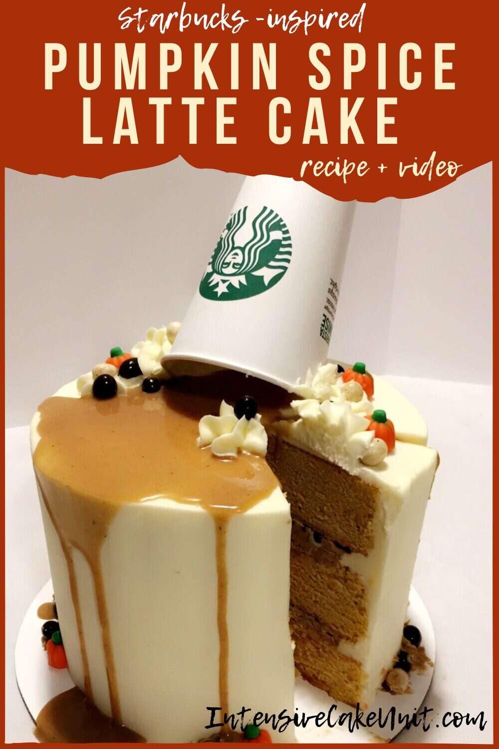 Pumpkin Spice Latte Cake ~ Intensive Cake Unit