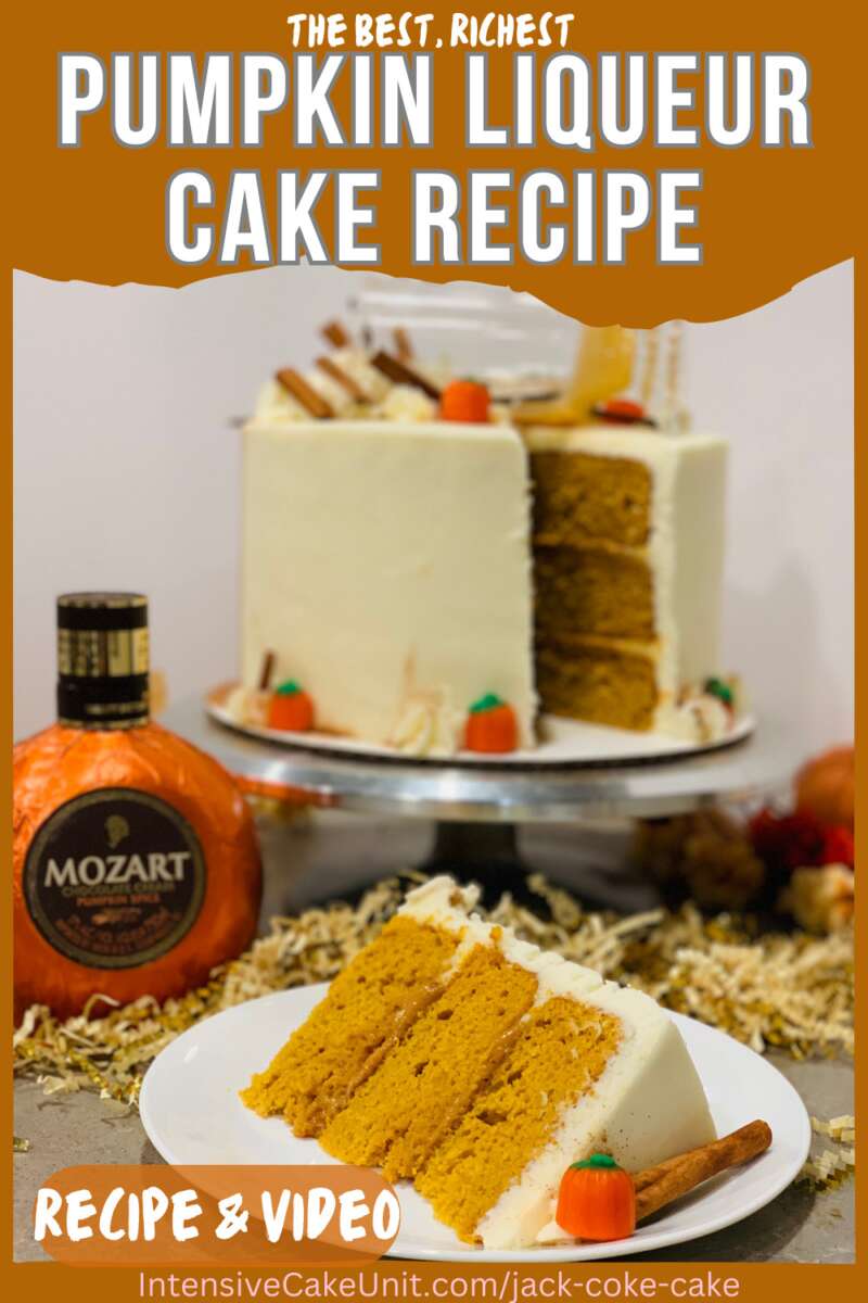 Mozart Pumpkin Liqueur Cake ~ Intensive Cake Unit