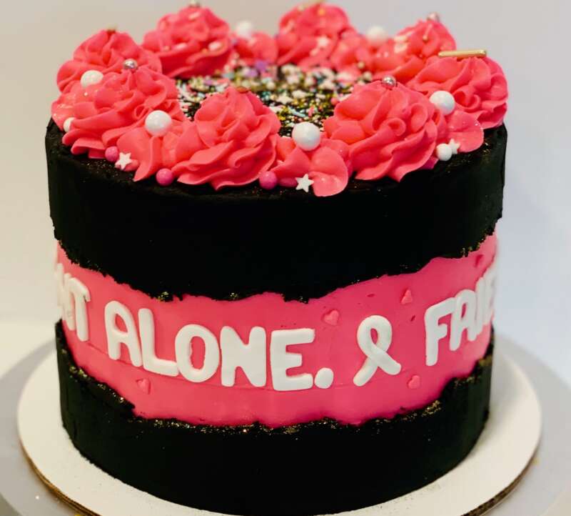 Breast Cancer Awareness Cake ~ Intensive Cake Unit