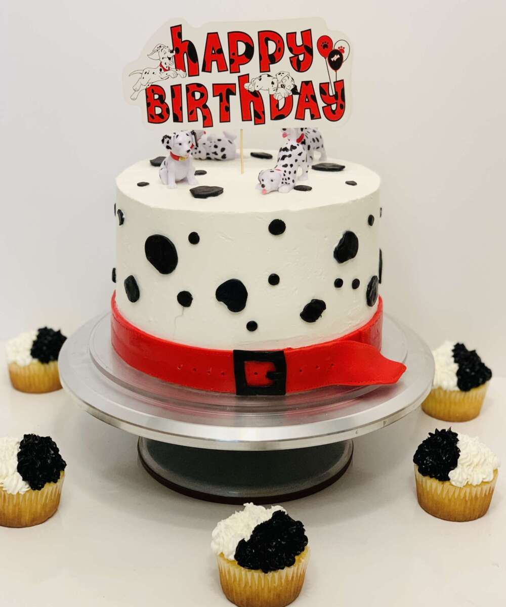 101 Dalmatians cake ~ Intensive Cake Unit