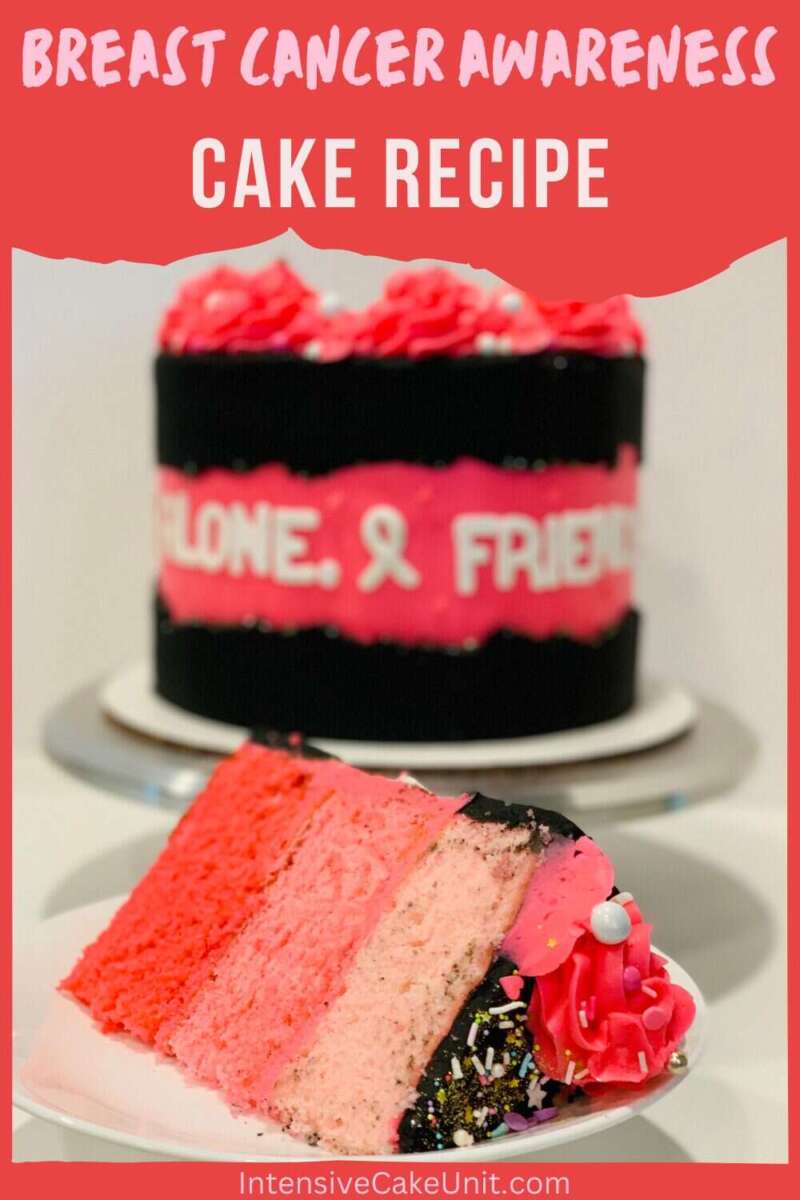 Breast Cancer Awareness Cake ~ Intensive Cake Unit