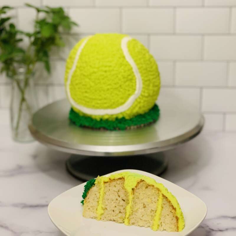 Tennis Ball Cake ~ Intensive Cake Unit