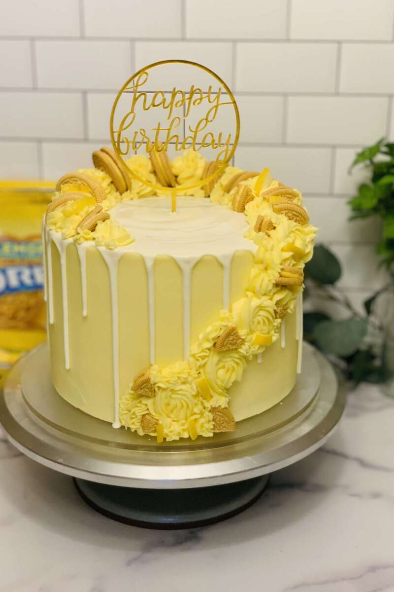 Lemon Oreo Cake ~ Intensive Cake Unit